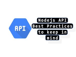 Nodejs API best practices - Strapengine